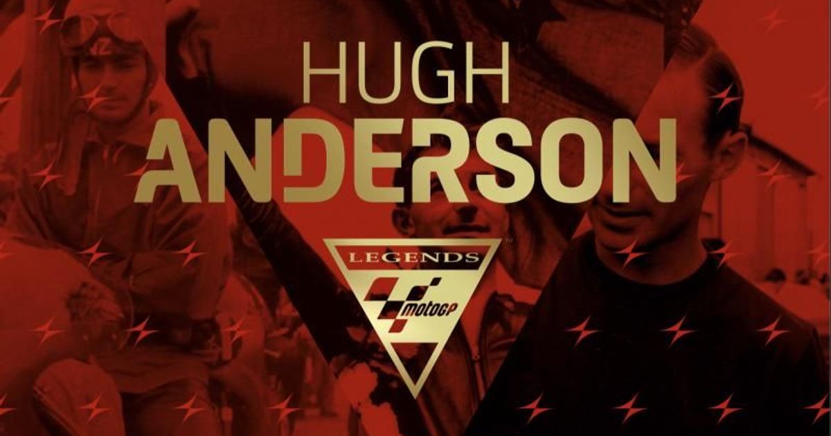 Hugh Anderson joins the MotoGP™ Hall of Fame