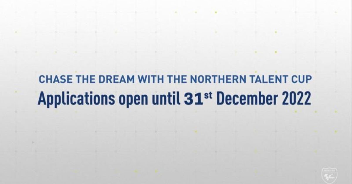 Applications for the 2023 Northern Talent Cup are now open!