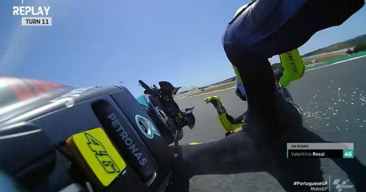 Rossi's nightmare start to 2021 continues with Turn 11 crash