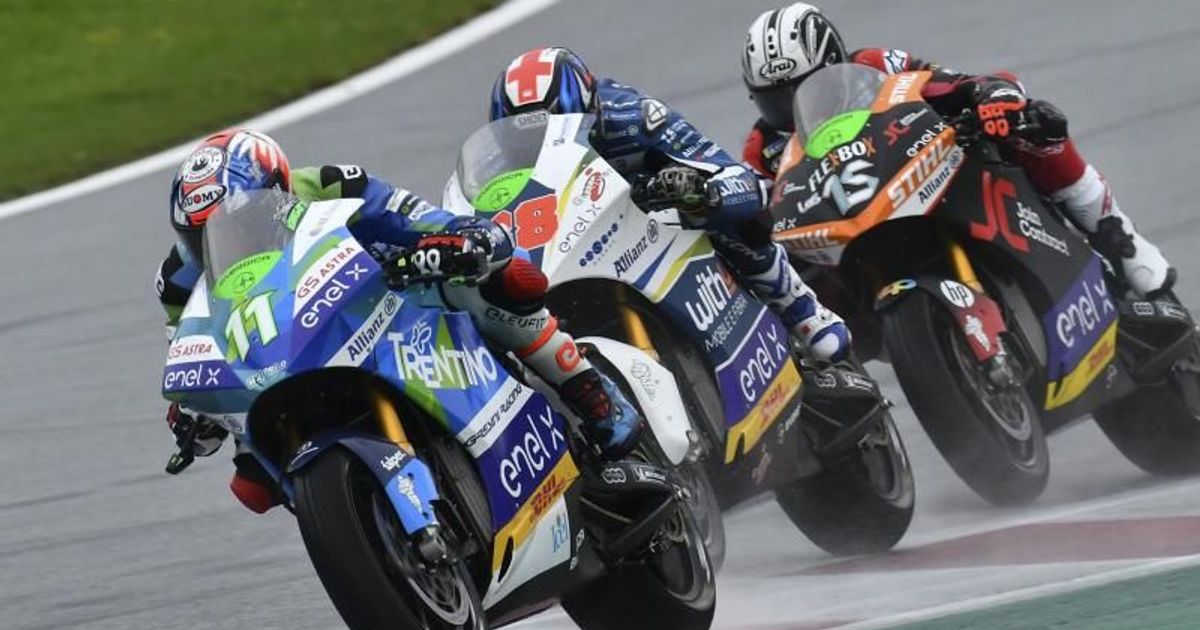 La mejor acción de MotoE™ por cortesía de Enel