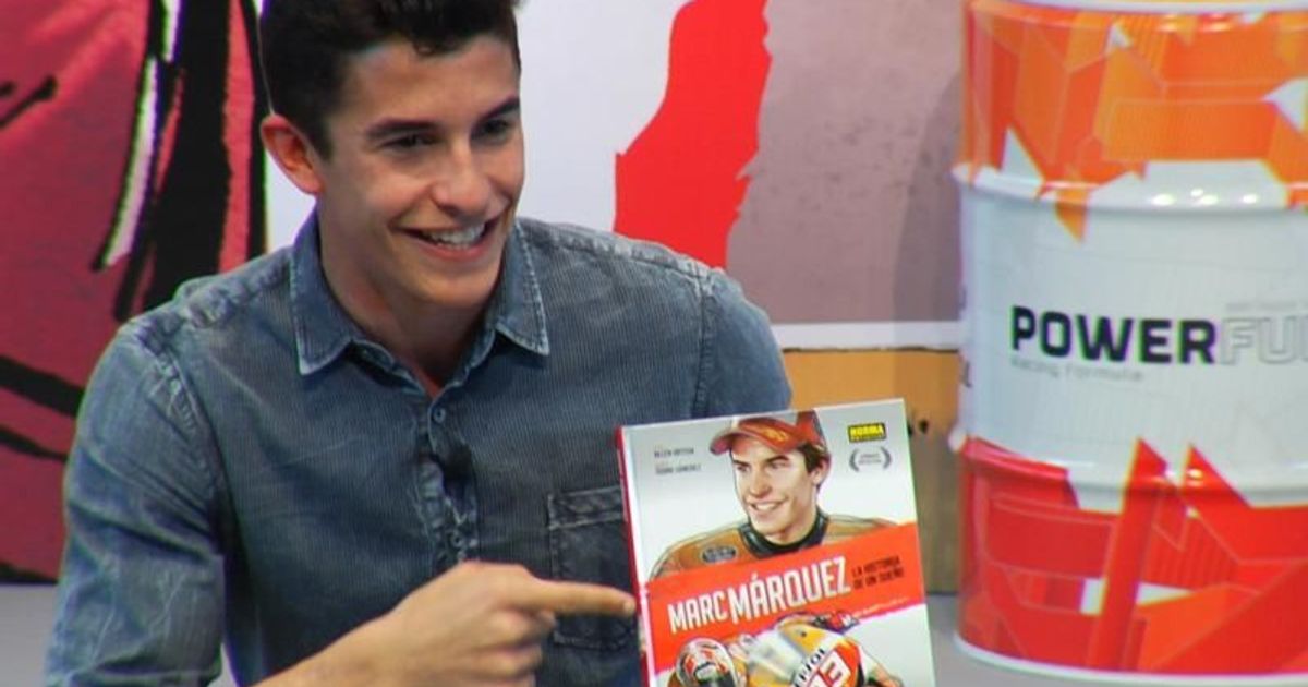 Márquez presenta un cómic sobre su trayectoria