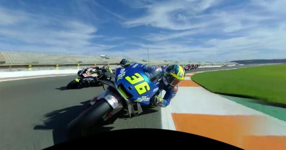 OnBoard: MotoGP™ race start in full 360 degrees view