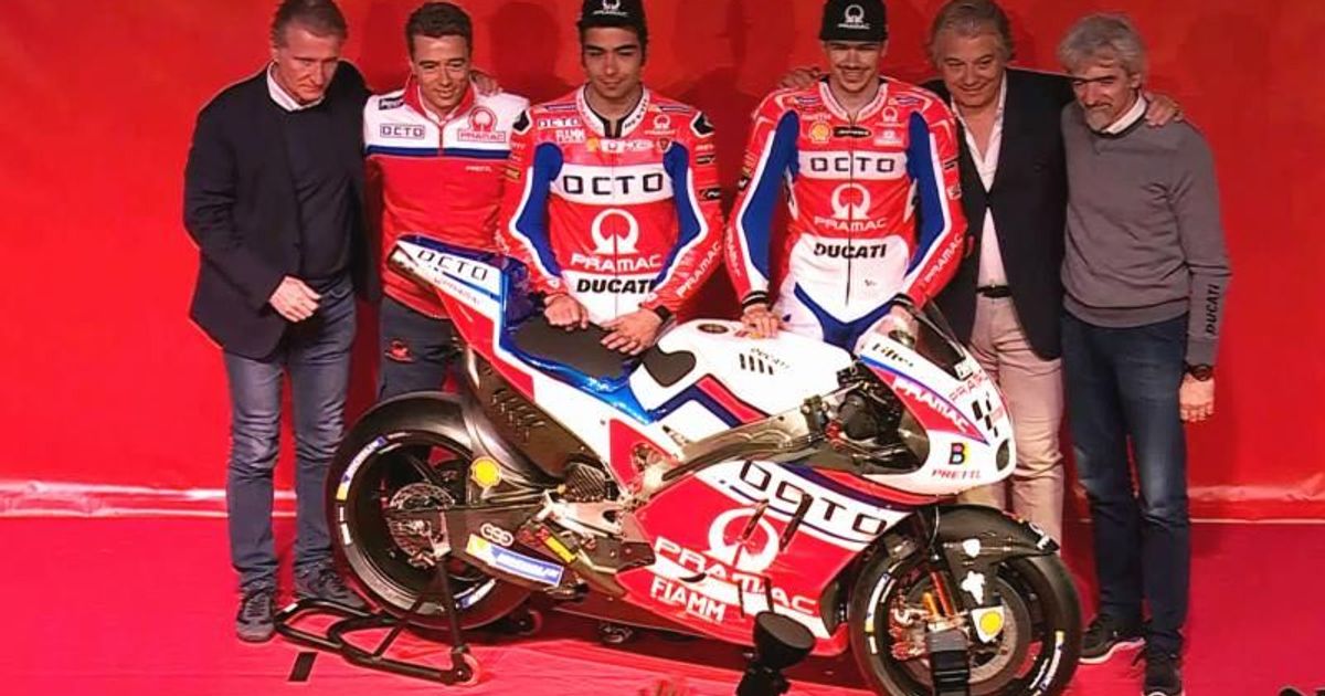 Présentation du team Pramac à Naples