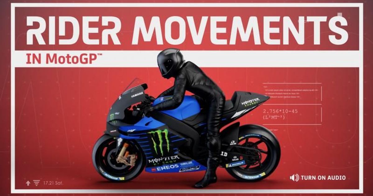 Explained - rider movements on a MotoGP™ machine