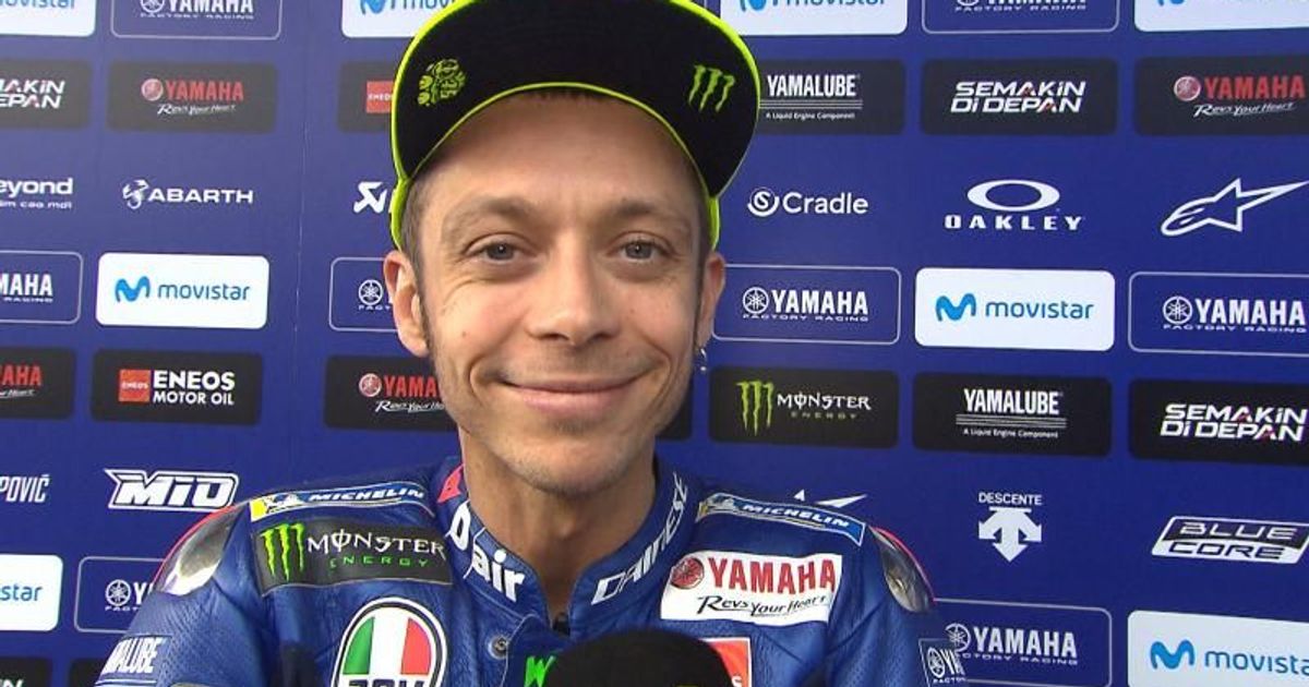 Rossi: "It's positive to be on top 3 but it’s just Friday"