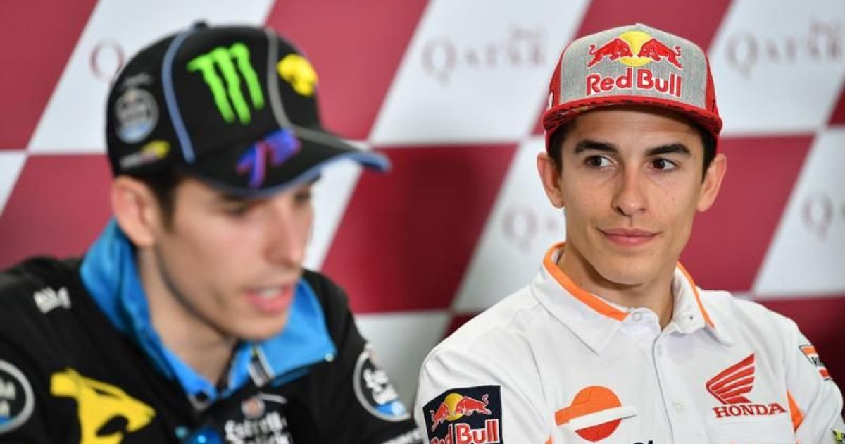 Which number? Marquez and his dashboard message in Practice