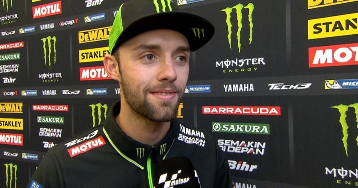 Folger: "I hit a spot of oil from Dovizioso"