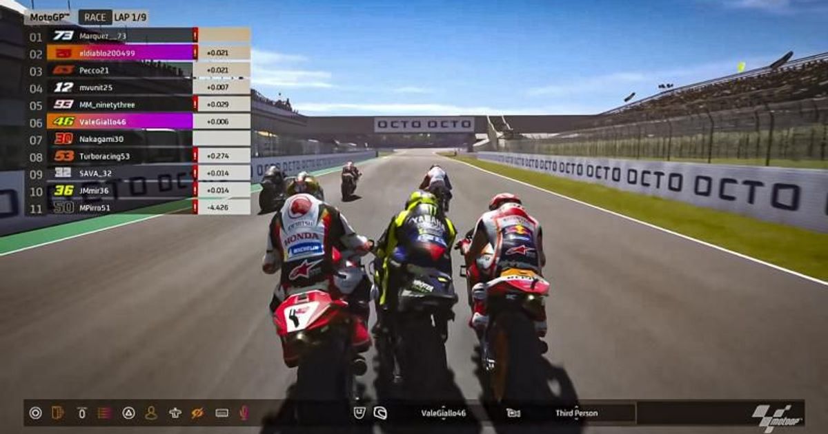 Virtual MotoGP™ Race 4 recap: best moments from Misano