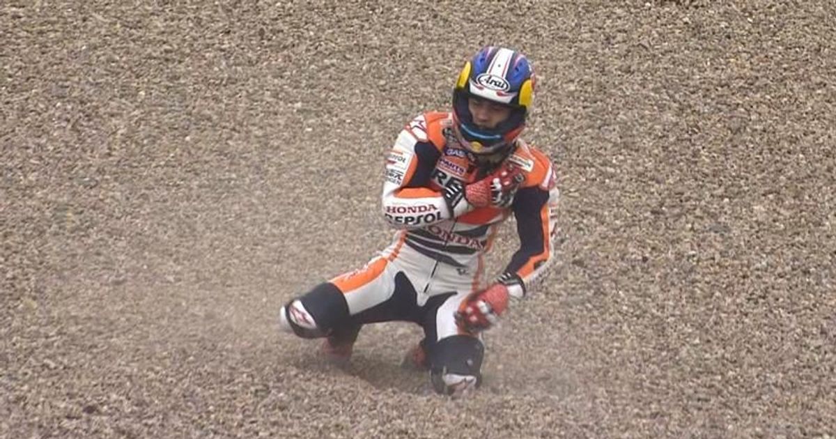 Dani Pedrosa’s dramatic Saturday in Germany