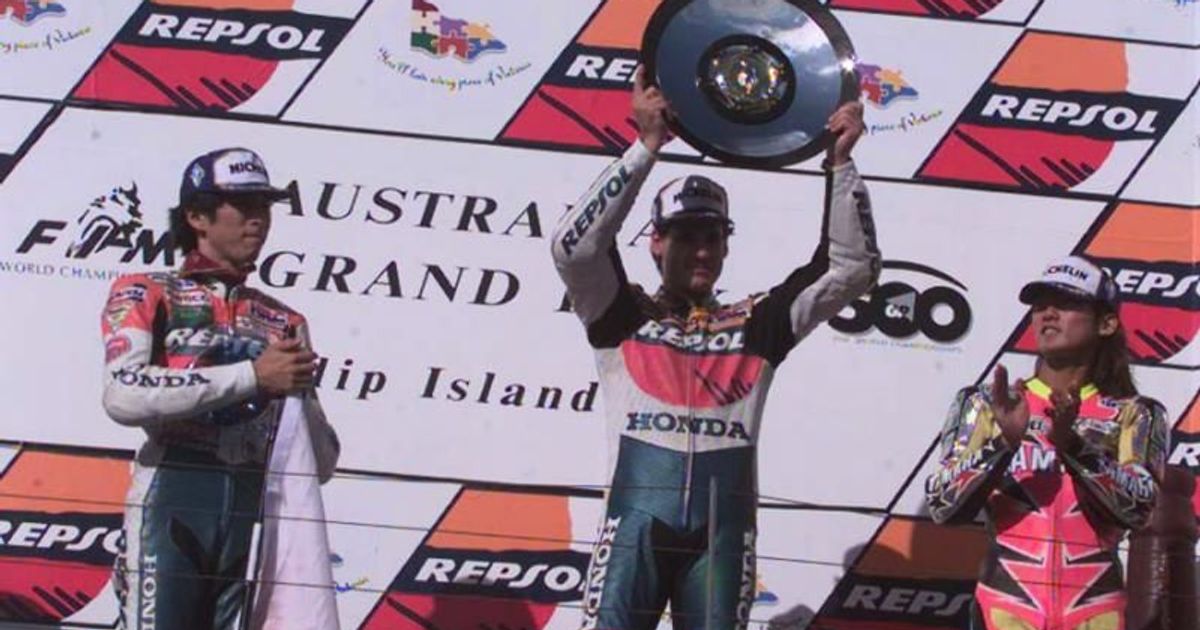 GP de Australia 1997: Los mejores momentos en 500cc