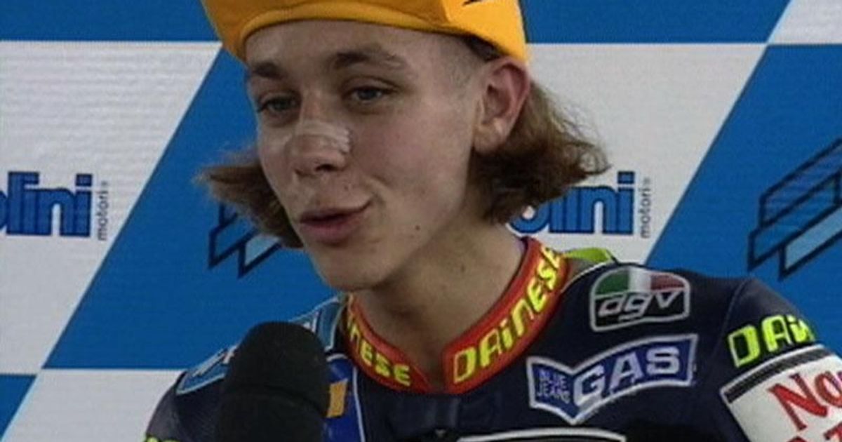 1997 Italian GP Rossi interview after the race