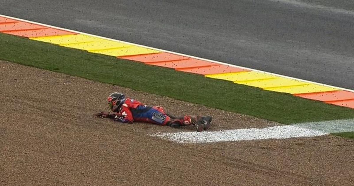 Valencia 2012 - MotoGP - FP1 - Action - James Ellison - Crash