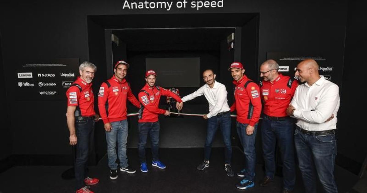 Ducati inaugurates Anatomy of Speed exhibition