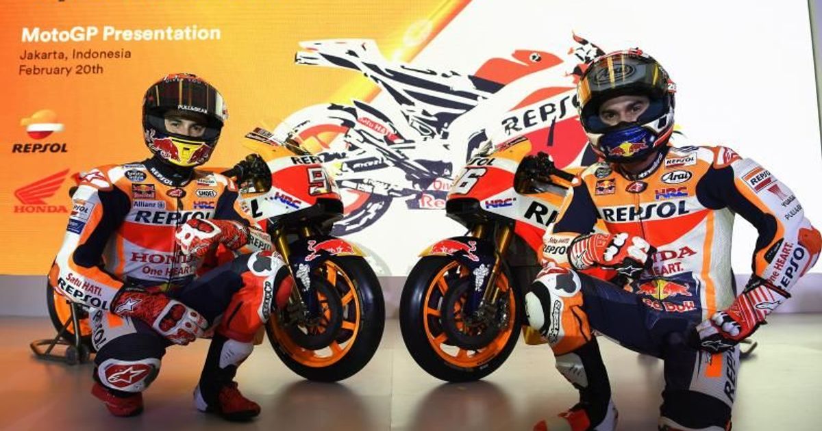 El Repsol Honda Team se presenta en Yakarta