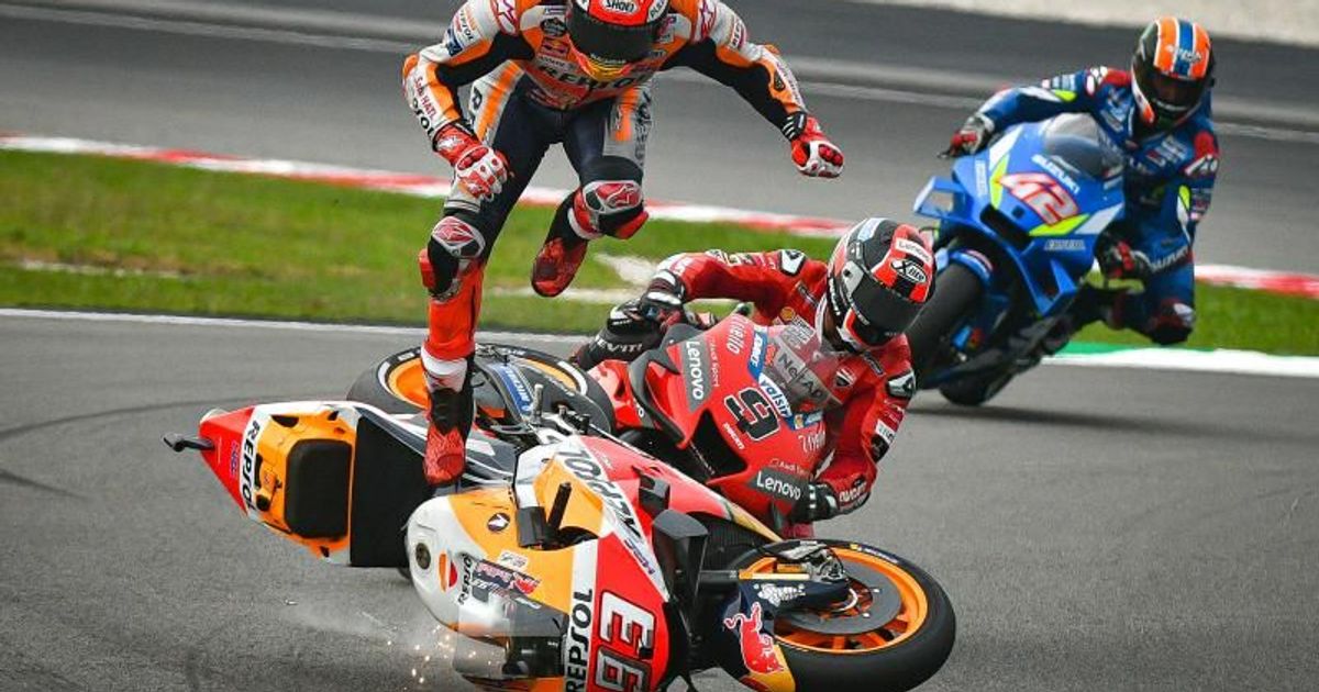 Bilderreihe: Marquez' Sepang Highsider