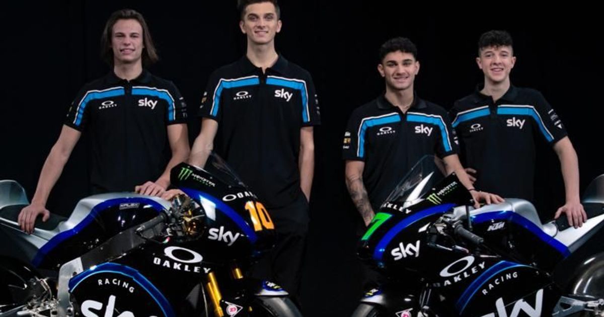 Sky Racing Team VR46 launch 2019 Moto2™, Moto3™ teams
