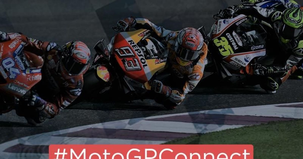 How do you connect with MotoGP™?