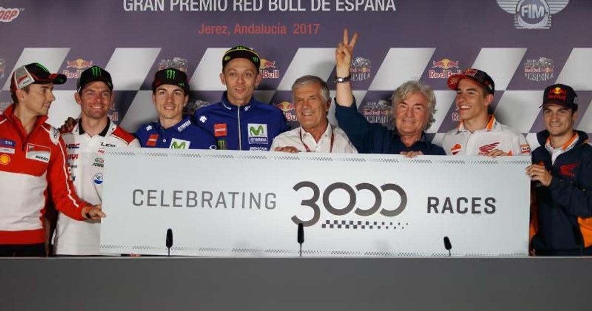 Jerez: celebrating 3000 Grand Prix races