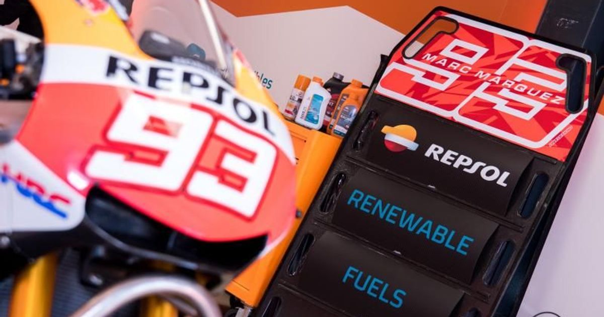 Repsol expérimente son nouveau biocarburant avec Márquez