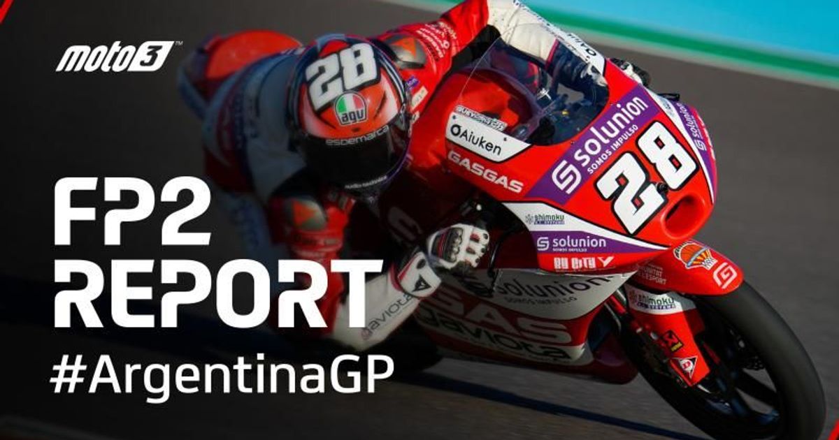 Guevara leads Moto3™ field into qualifying