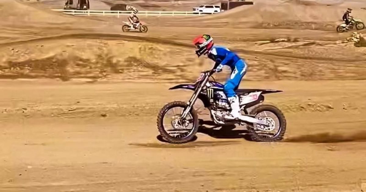 45 days later: Quartararo returns to MX training