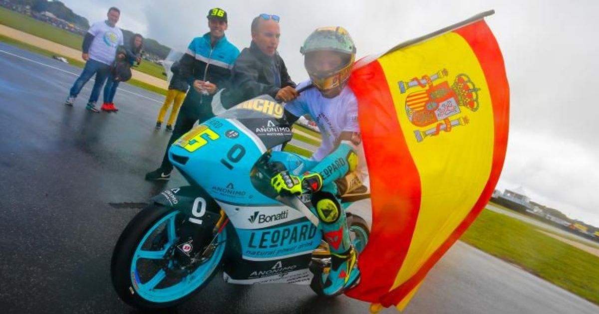 Mir nach weiterem Sieg Moto3™ Weltmeister