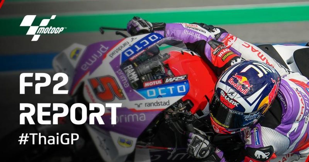 Zarco heads up an all-Ducati top three after FP2