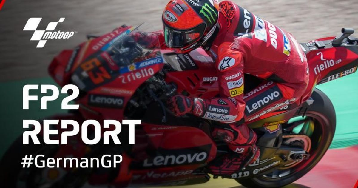 FP2 : Bagnaia signe le nouveau record du Sachsenring