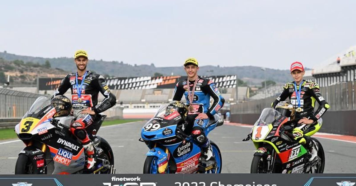 『FIM JuniorGP™』～3クラスのチャンピオンが決定