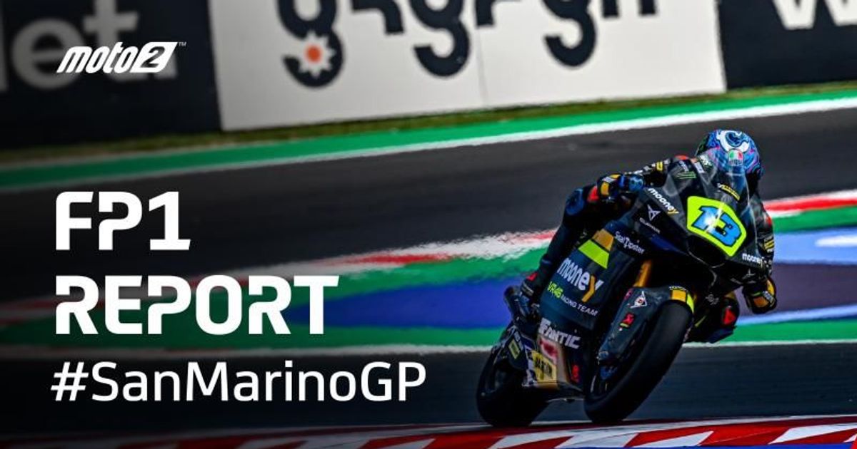Moto2™ - Misano : Vietti, talonné par Pasini en FP1