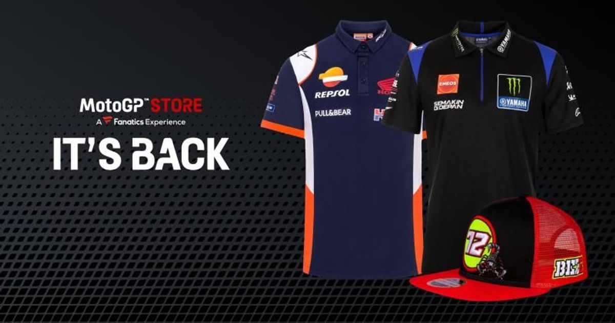 MotoGP™ Store launches today thanks to Fanatics partnership