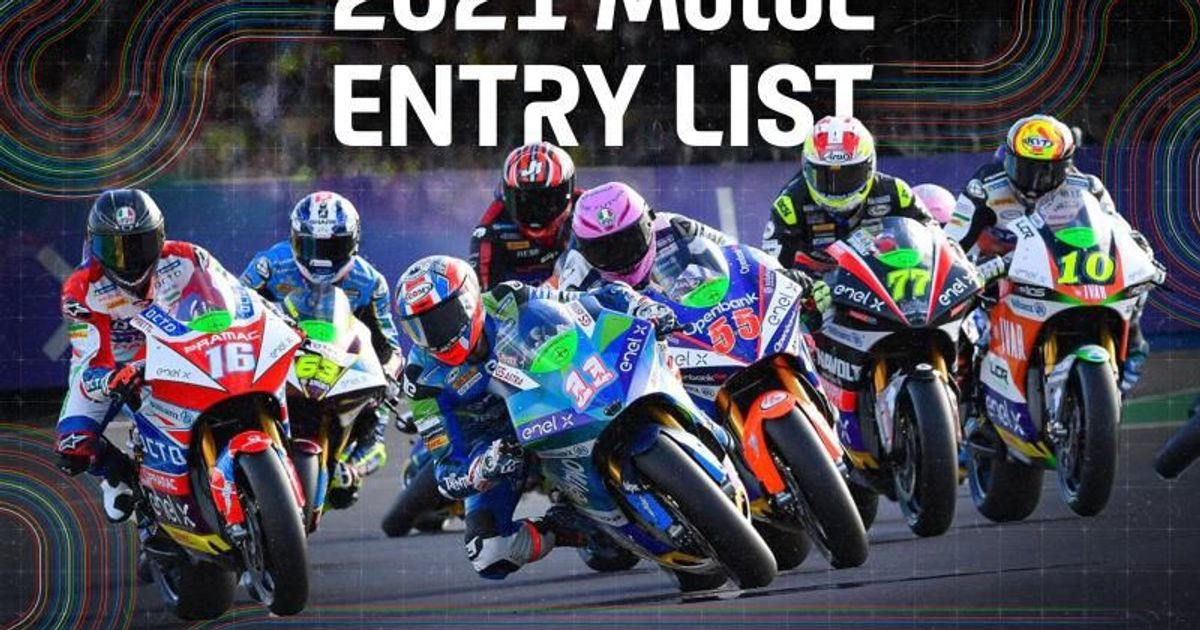 Copa del Mundo FIM Enel MotoE™ 2021: lista de inscritos