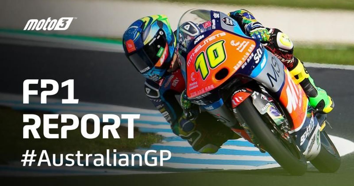 Moreira quickest as Guevara crashes in FP1