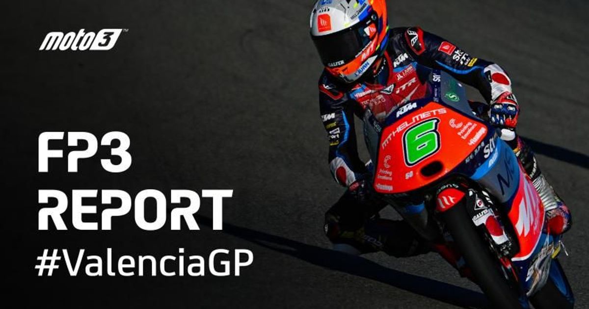 Moto3™ - Yamanaka prend les devants en FP3