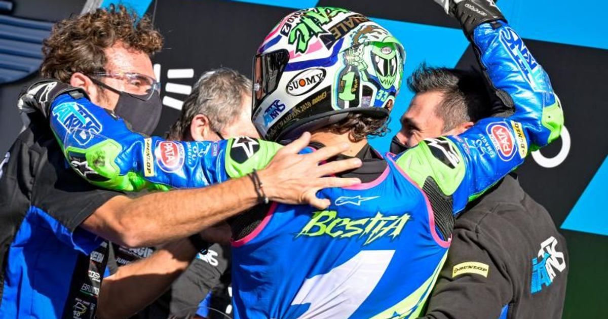 Enea Bastianini è il nuovo Campione del Mondo Moto2™ Enea Bastianini è il nuovo Campione del Mondo Moto2™