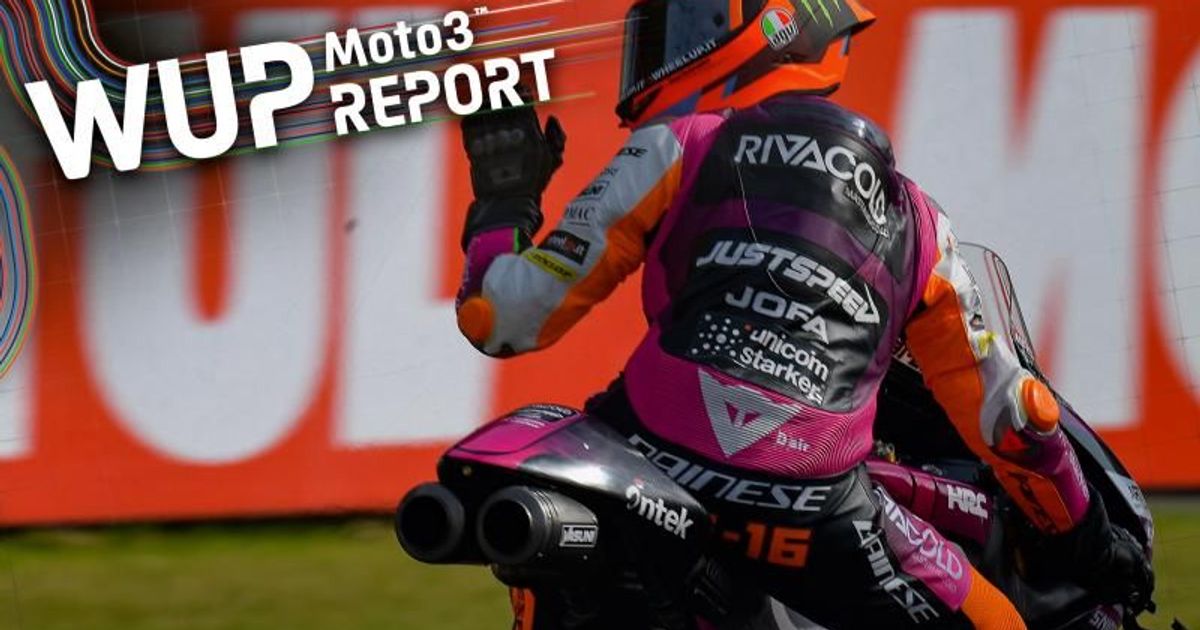 Assen Warm Up Moto3™ Migno Et Antonelli Au Coude à Coude