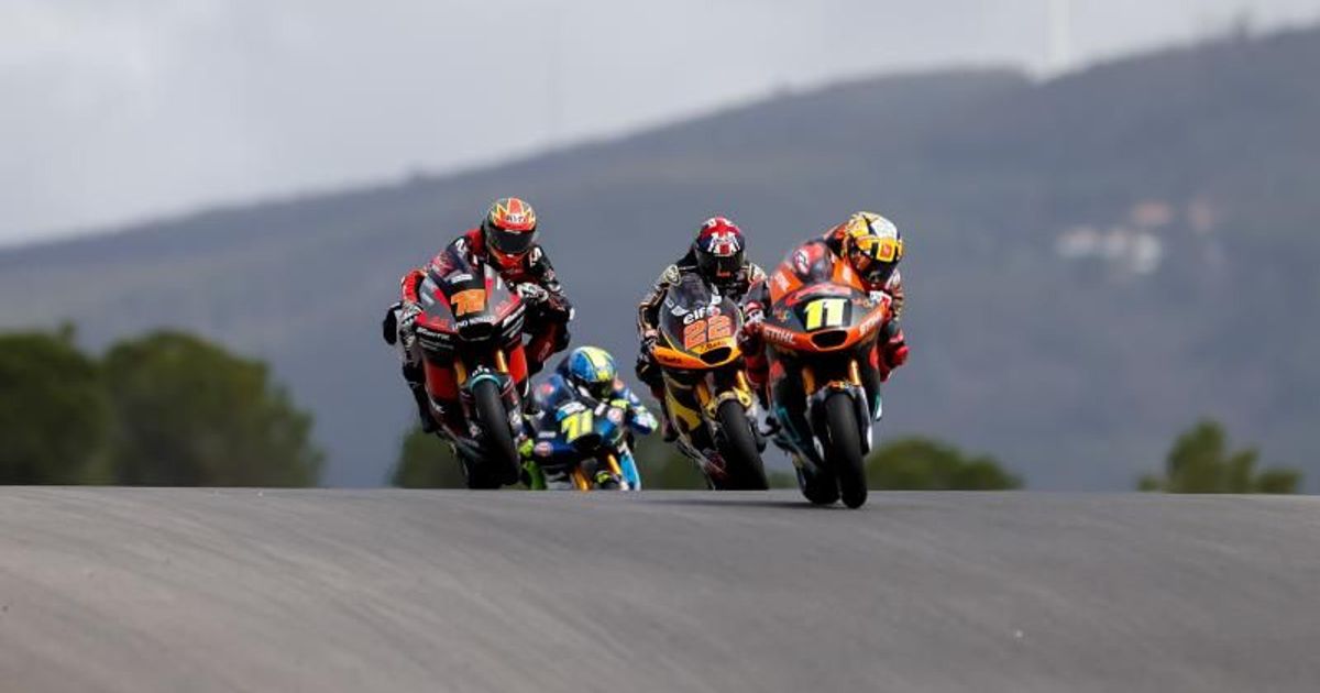 GALLERY: The best images from the Moto2™ and Moto3™ Test