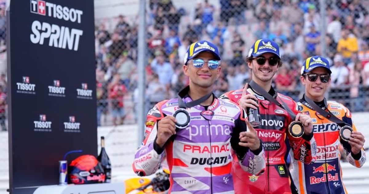 "That was fun!" - The first ever Tissot Sprint podium react