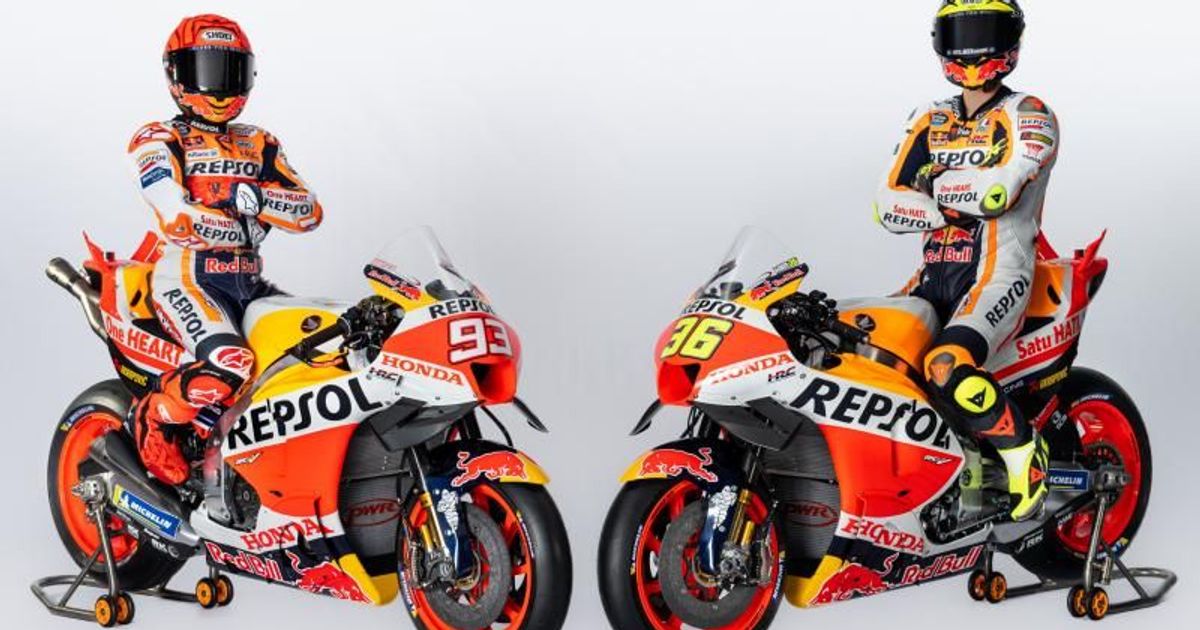 Fotogallery: la presentazione del Repsol Honda Team