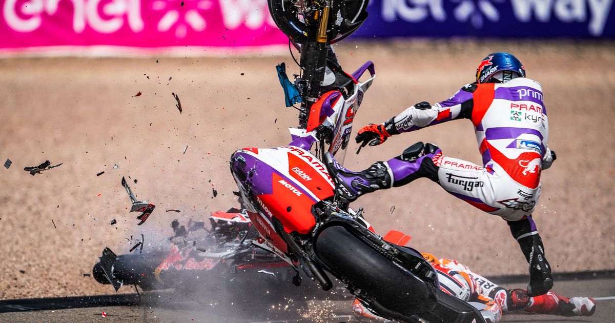 Fotostrecke: Marc Marquez und Zarcos schwerer Crash