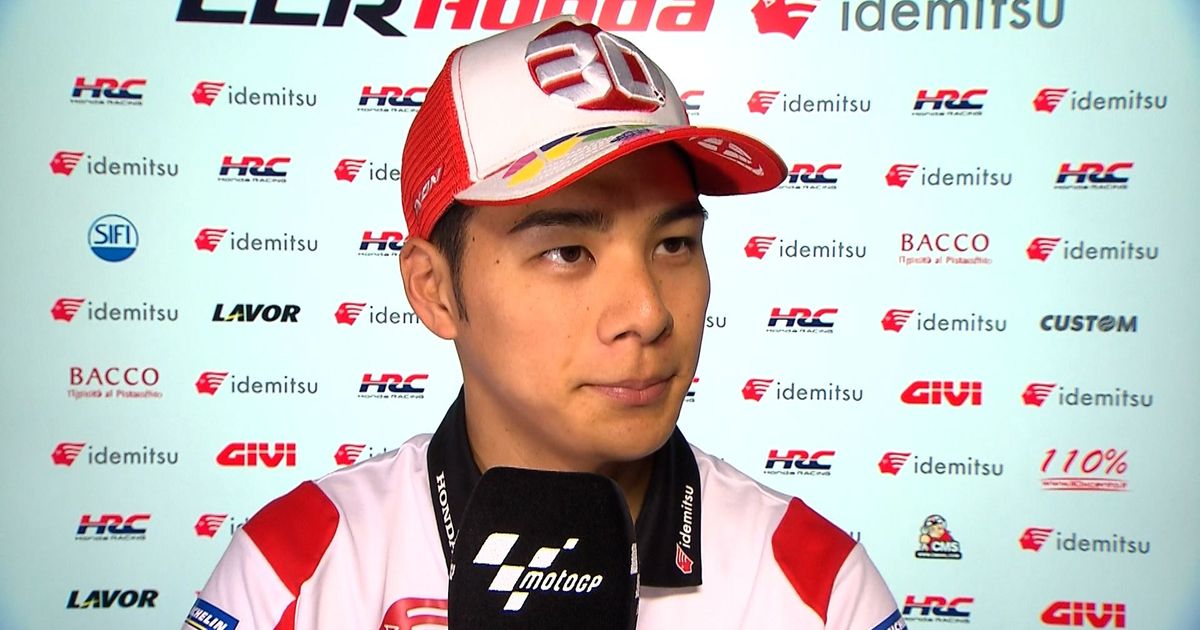 Nakagami: "Yo iba detrás de Marc y no hizo nada mal"