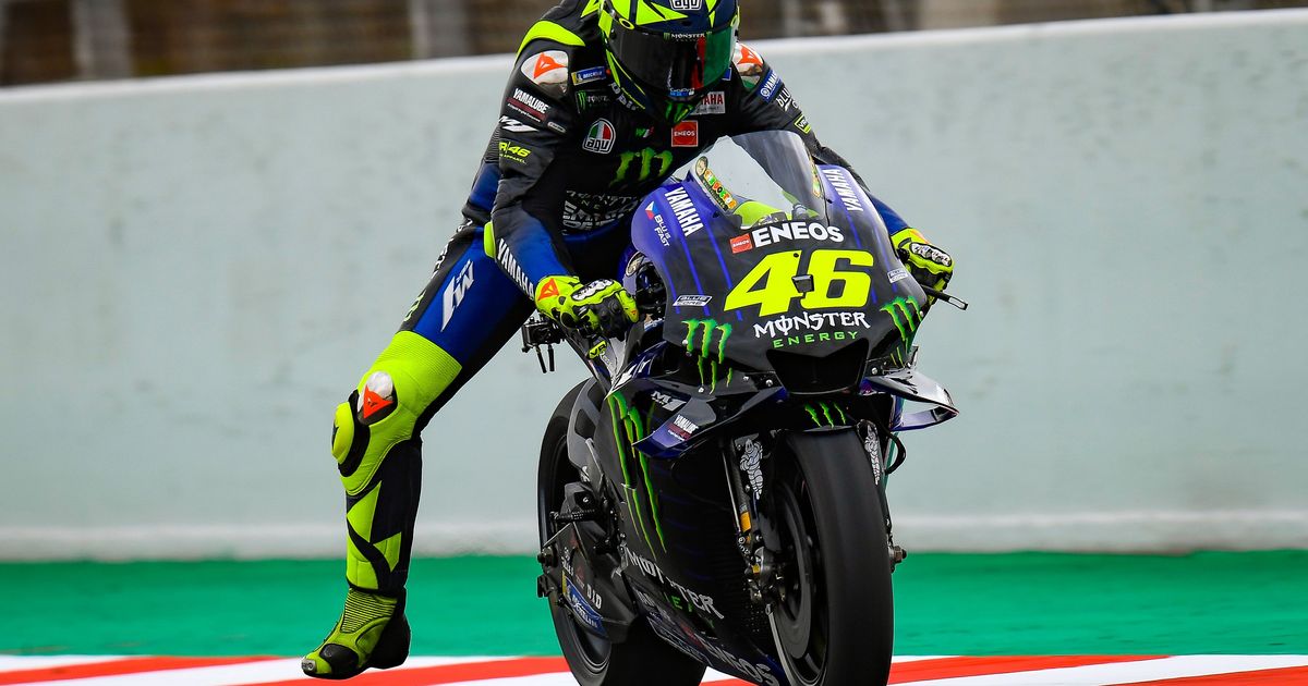 Rossi enjoys "better feelings" on Friday in Barcelona
