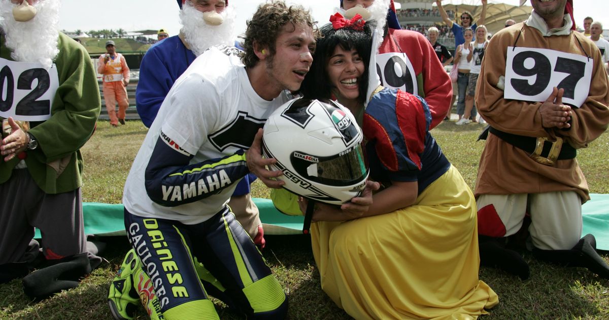 Photo gallery: Valentino Rossi's iconic celebrations