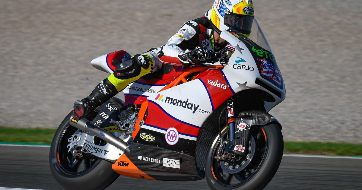 Sean Dylan Kelly makes his Moto2™ debut