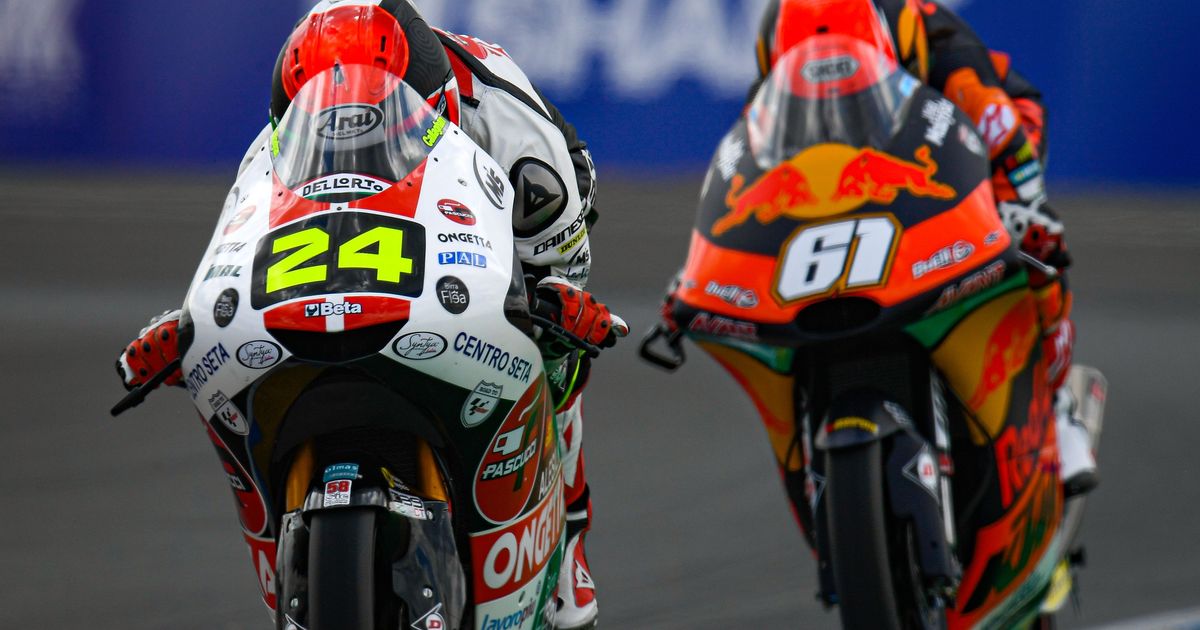 Suzuki sets the pace in wet Moto3™ FP3