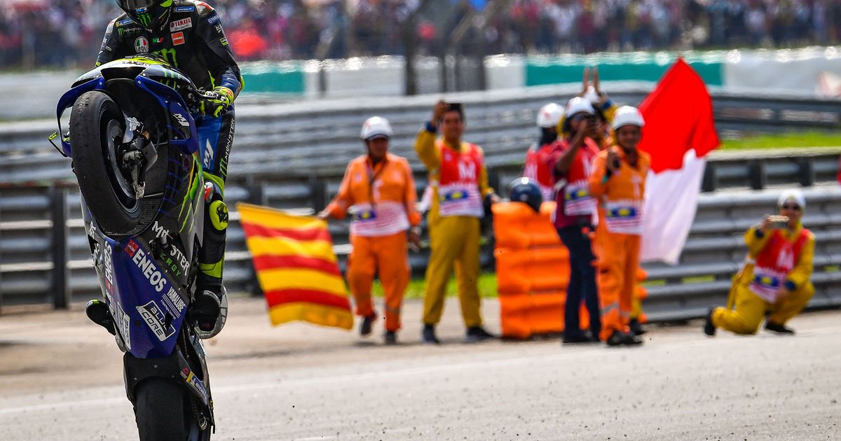 Rossi "happy to be strong" at "hardest race of the season"