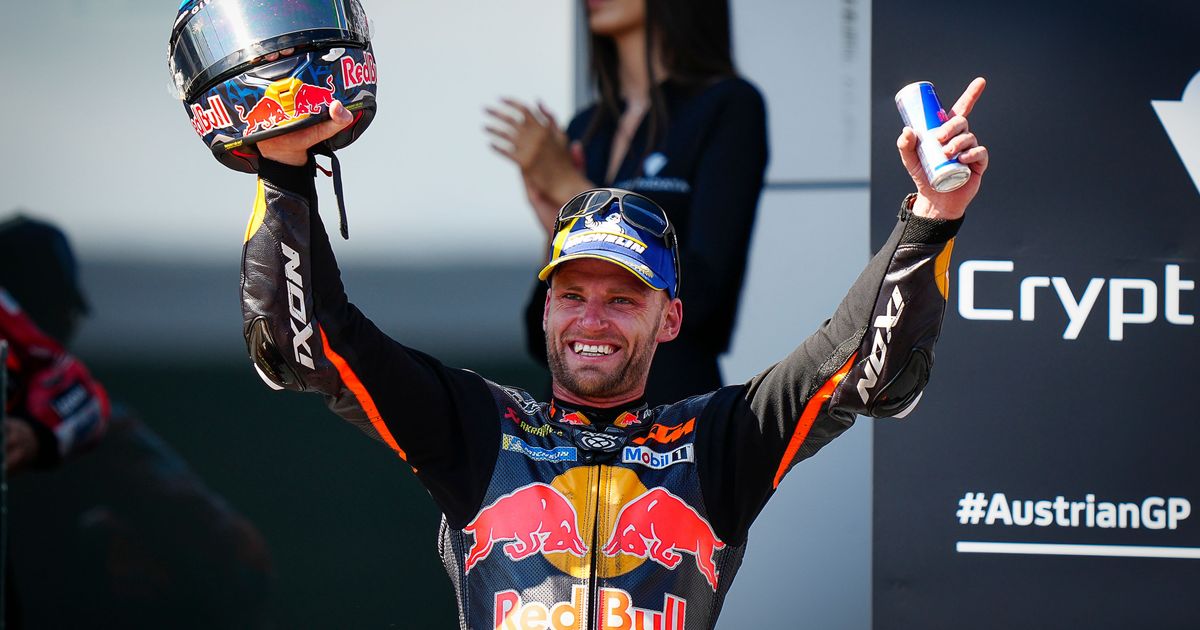 "I lost the front two or three times on one lap!" - Binder