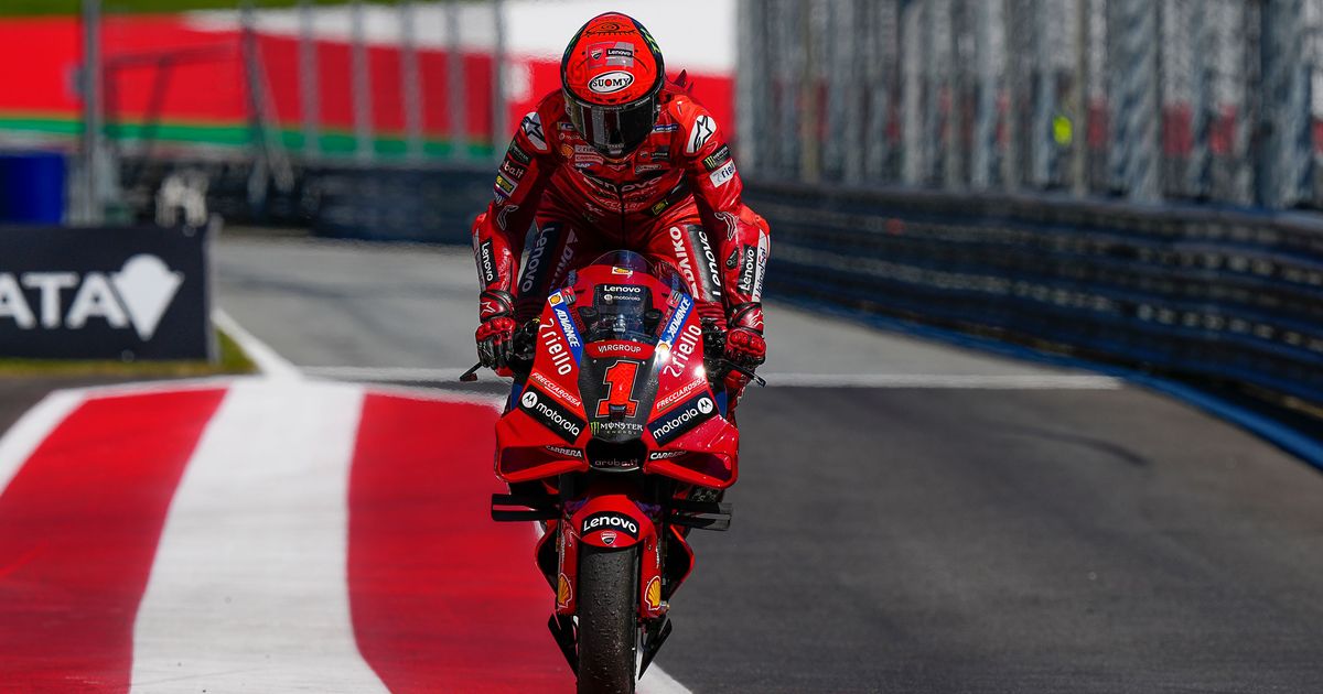 MotoGP™ race recap: Brilliant Bagnaia claims Spielberg scorcher