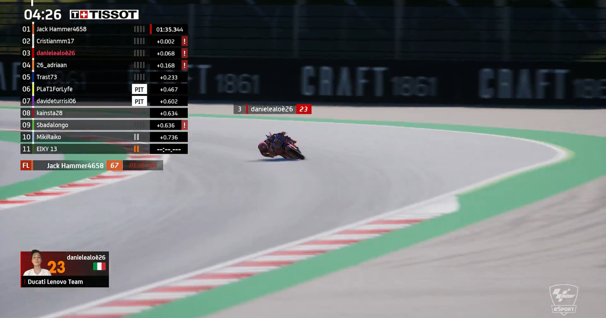 MotoGP™ eSport Global Series: Catalunya qualifying
