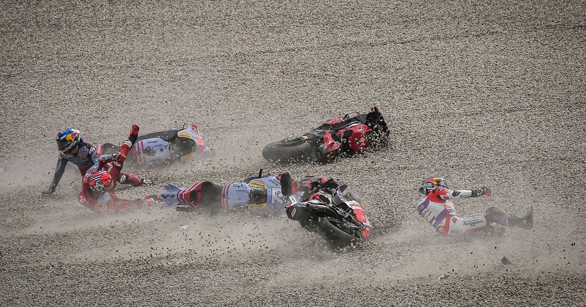 What are riders' thoughts on the opening lap incidents?